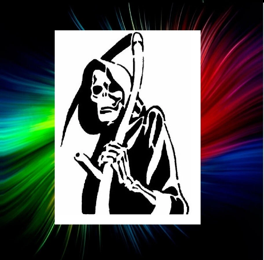 Airbrush Art Grim Reaper