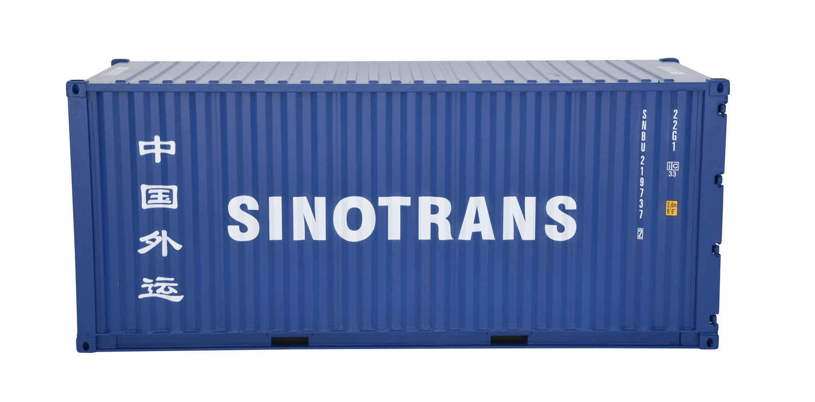 1:20 Sinotrans Shipping Container Model ABS Resin & Wood | eBay