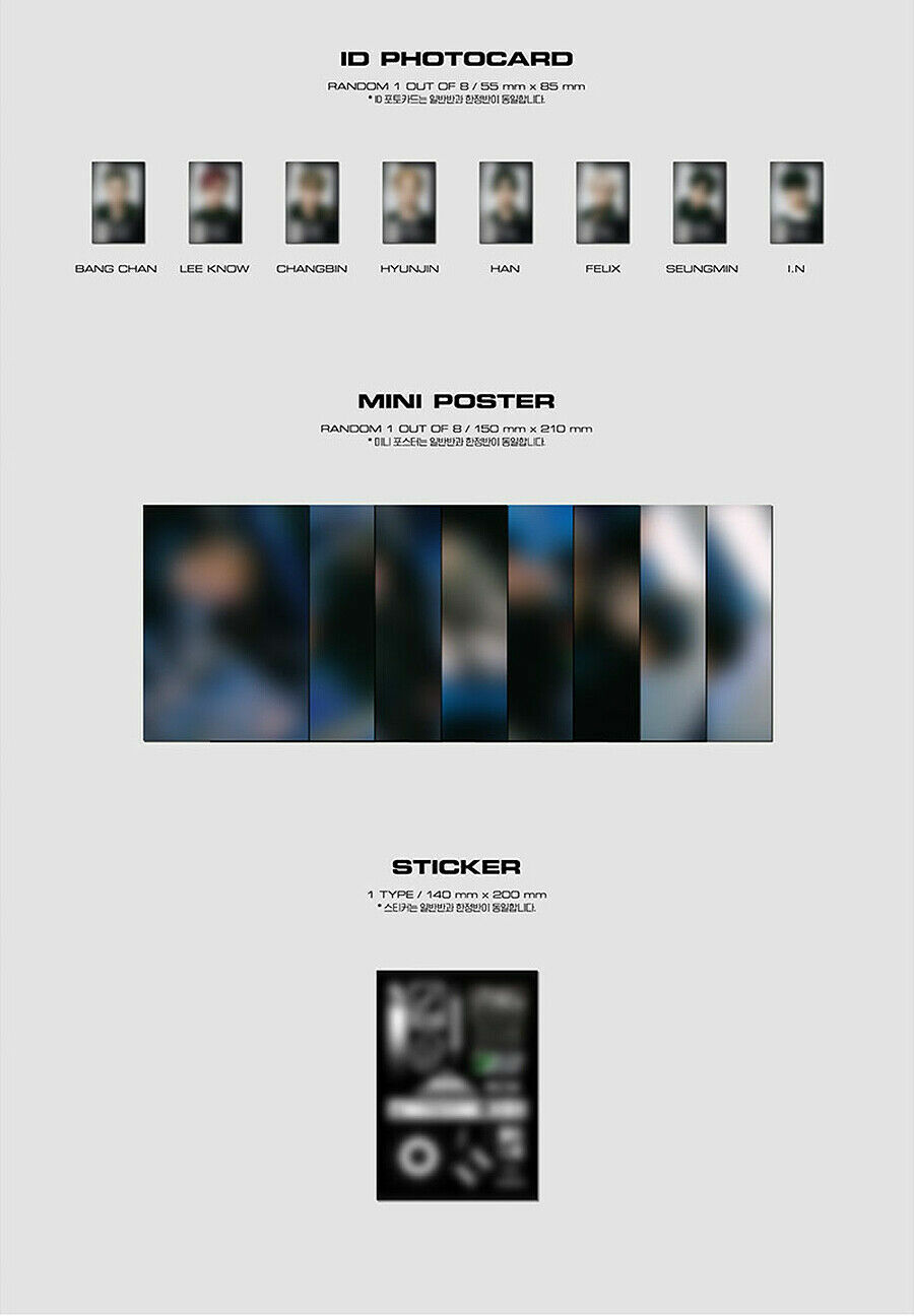 STRAY KIDS [ODDINARY] Album STANDARD MASK OFF CD+PhotoBook+3Card+Poster ...