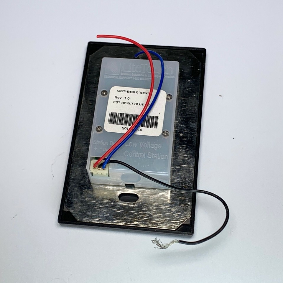 Savant LiteTouch Low Voltage 3 Button Keypad Wall Station - Black | eBay