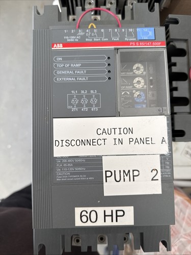 ABB PS S 85/147-500F SOFT STARTER MOTOR CONTROLLER. 1SFA 892 008 R1001 220-500V | eBay