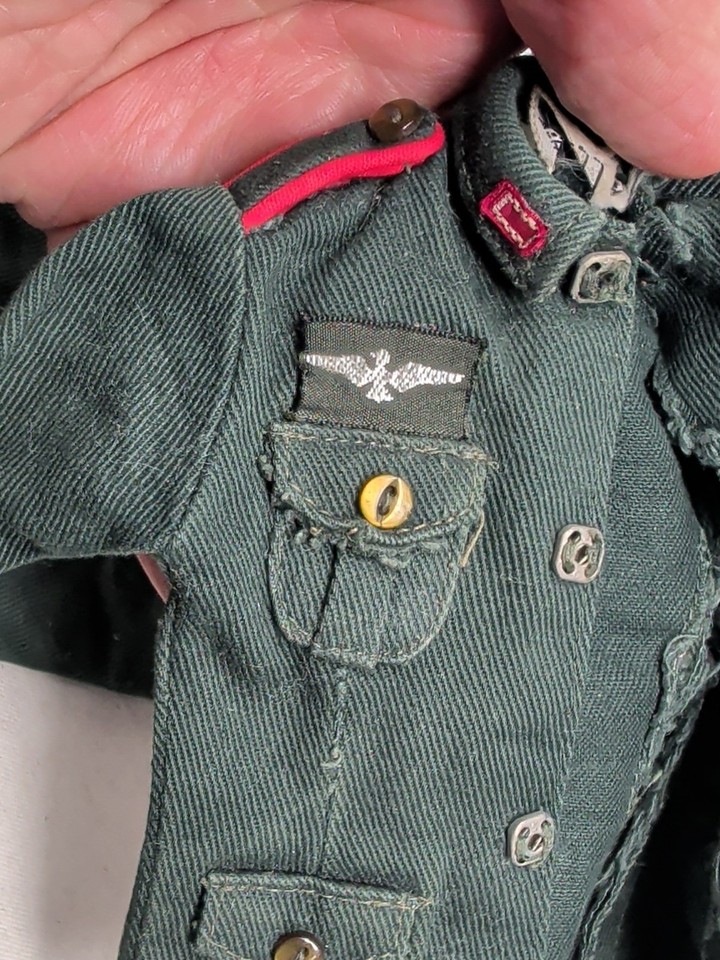 VINTAGE ACTION MAN GERMAN STORMTROOPER UNIFORM SET PALITOY 1980s ...
