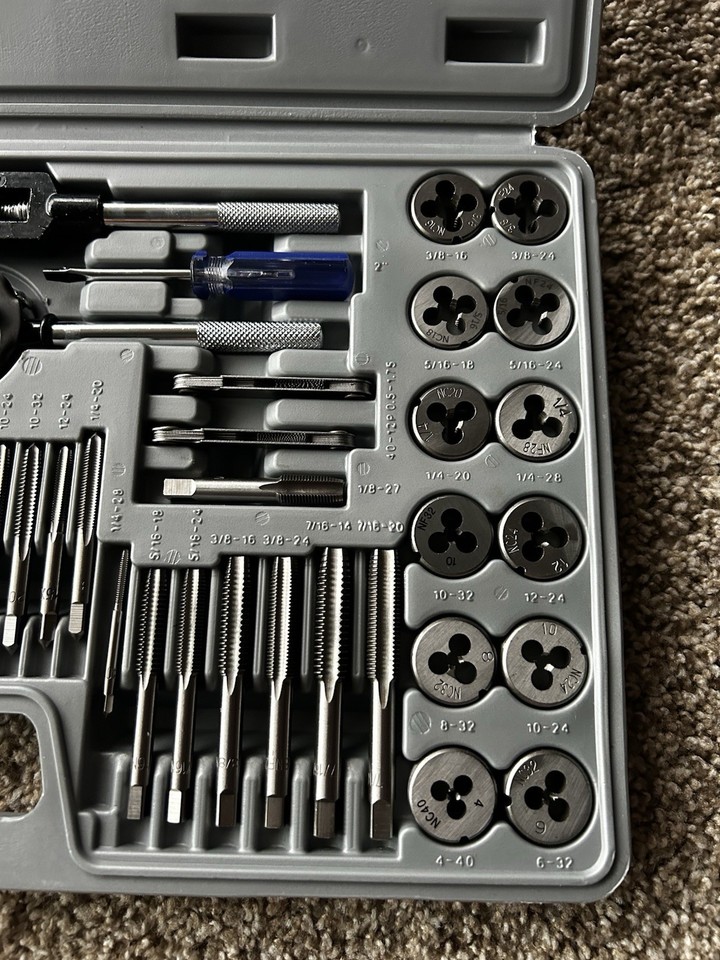 60-pc master tap and die set | eBay