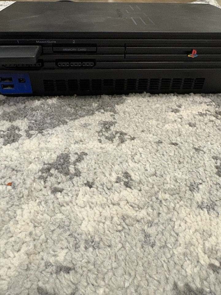 Sony PlayStation 2 PS2 Fat Console Bundle Lot 4 Games,Controller Hook ...