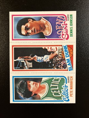 1980-81 Topps - Pete Maravich, World B. Free, Dennis Johnson #194-264 ...