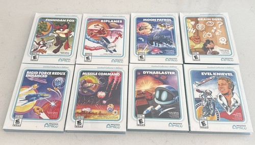 SET LOT All 8 Intellivision Amico Collector's Edition Boxes NEW Factory ...