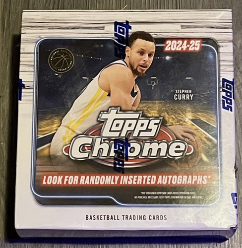 2024-25 Topps Chrome Basketball Mega Box - Factory Sealed | eBay