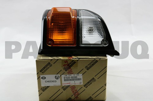 8152060390 Genuine Toyota LAMP ASSY, FRONT TURN SIGNAL, LH 81520-60390 ...