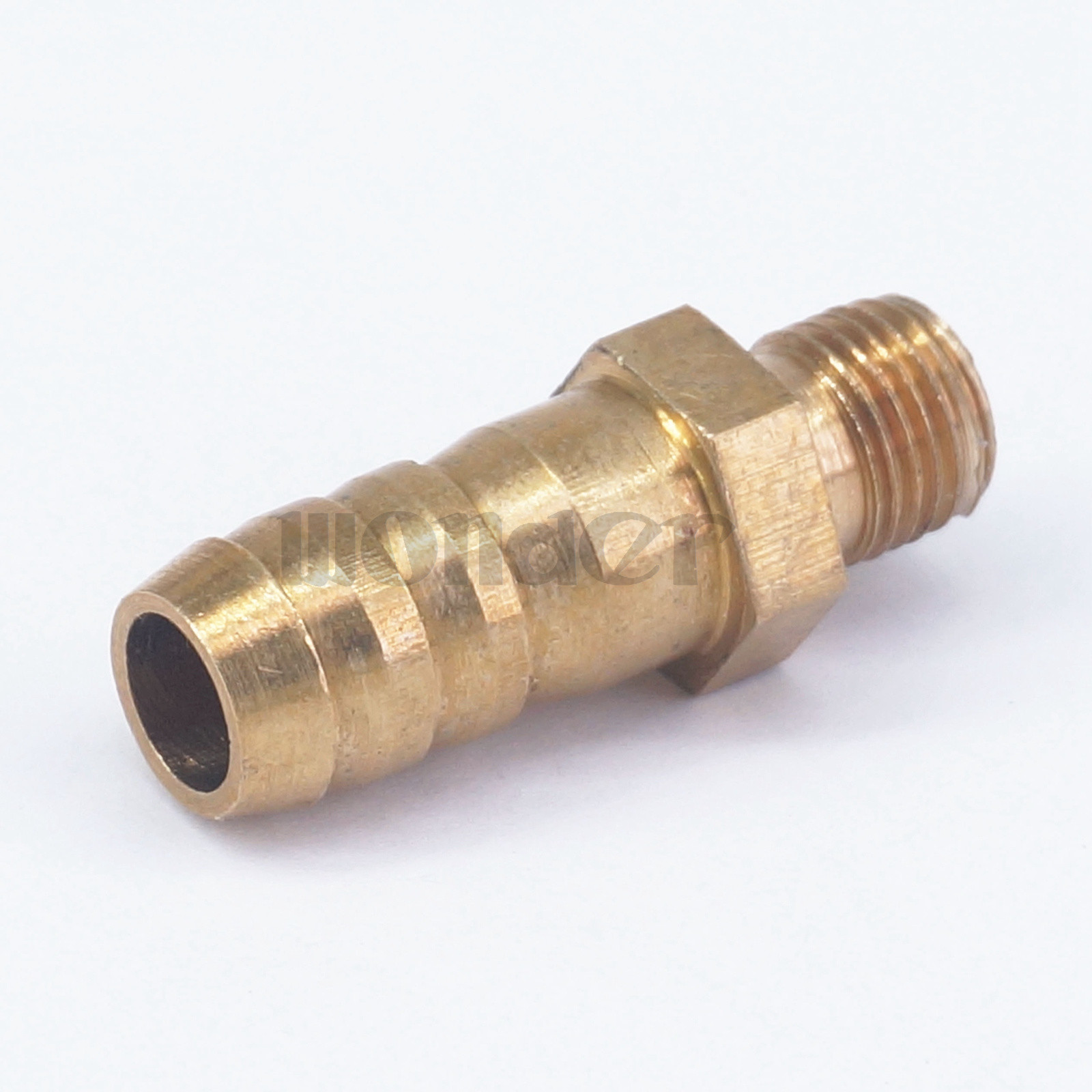5pcs Hose Barb 10mm- M10*1mm Metric Male Brass Splicer Adapter Pipe ...