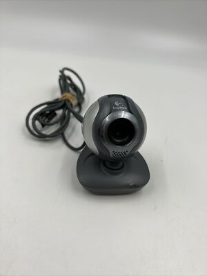 Logitech Webcam Camera Web Cam USB Connector Model V-UCR45 1.3 ...