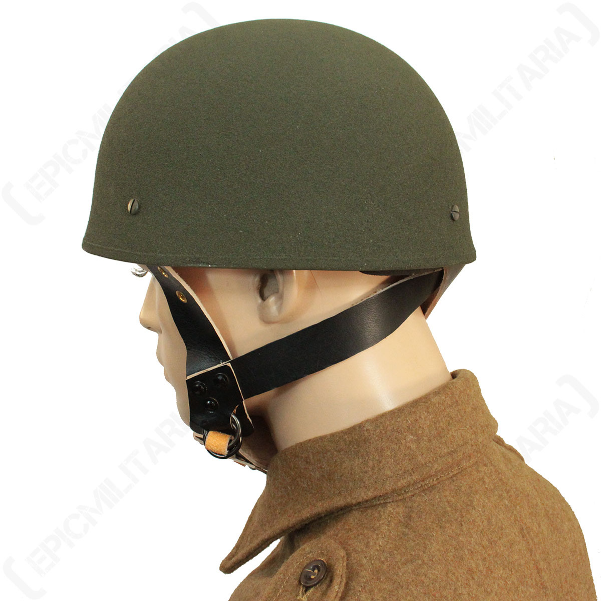 WW2 British MkI Paratrooper Helm - Repro Army Para Soldier Steel All ...