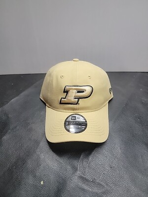 New Era 9Twenty NCAA Purdue Boilermakers Gold Embroidered Hat / 0224-cm ...