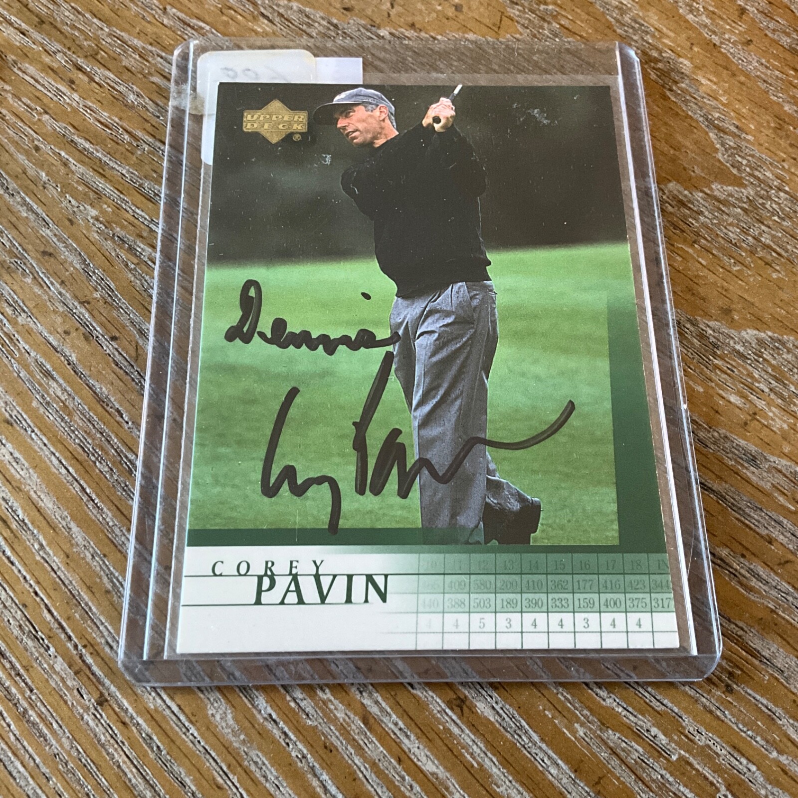 autographed 2001 Upper Deck COREY PAVIN. #B-1 | eBay