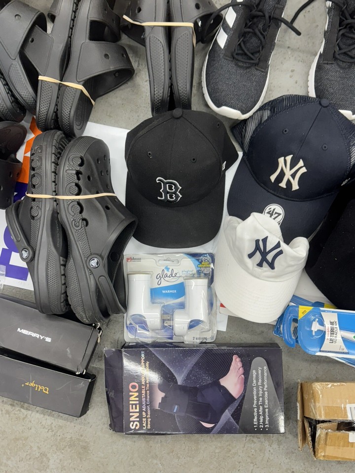 Amazon Wholesale Lot Of 63 Converse Shoes + JBL + Adidas + Crocs ...