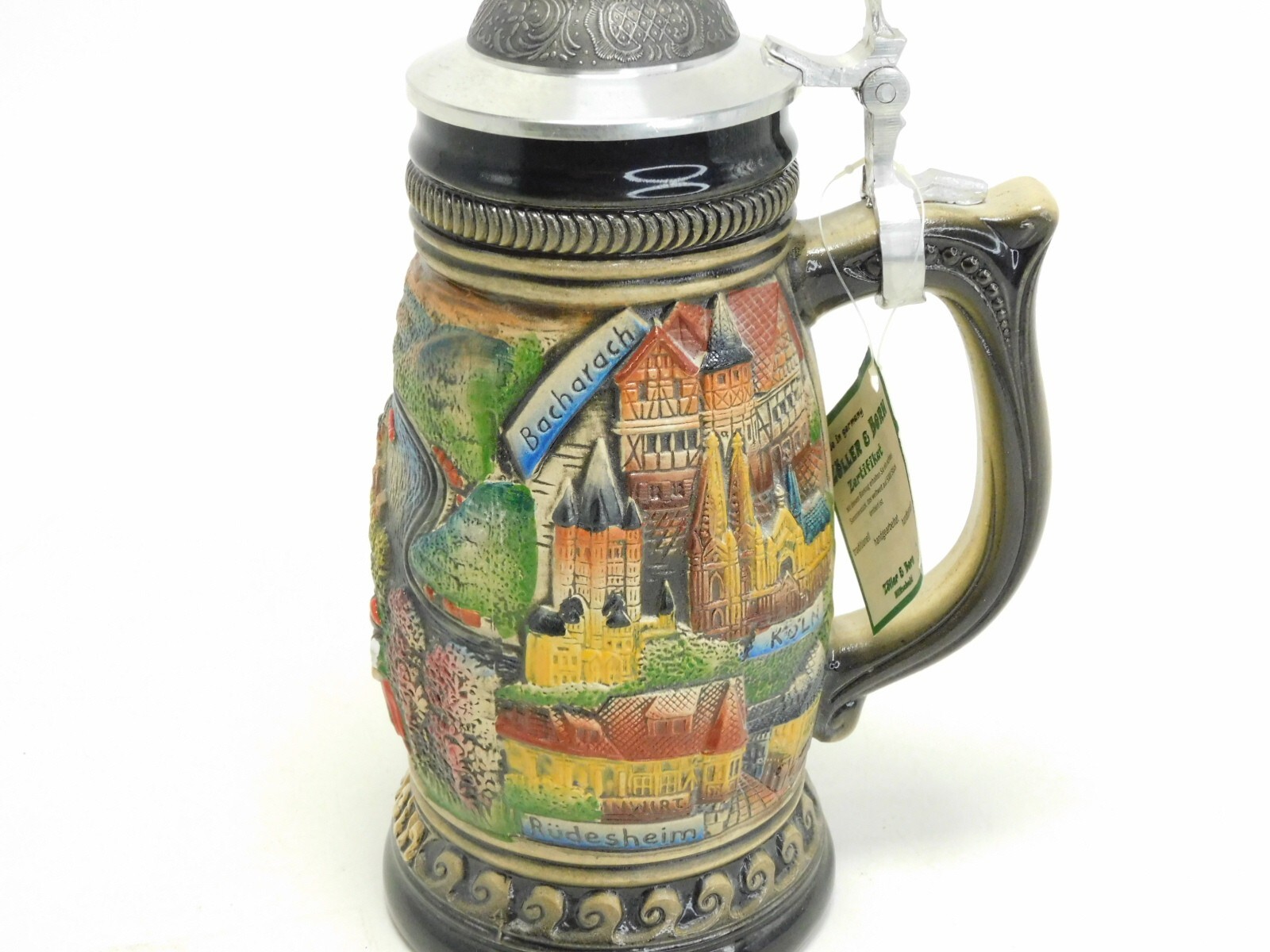 Zoller and Born Rhein Bacharach Beer Stein Limited Edition 312/5000 ...