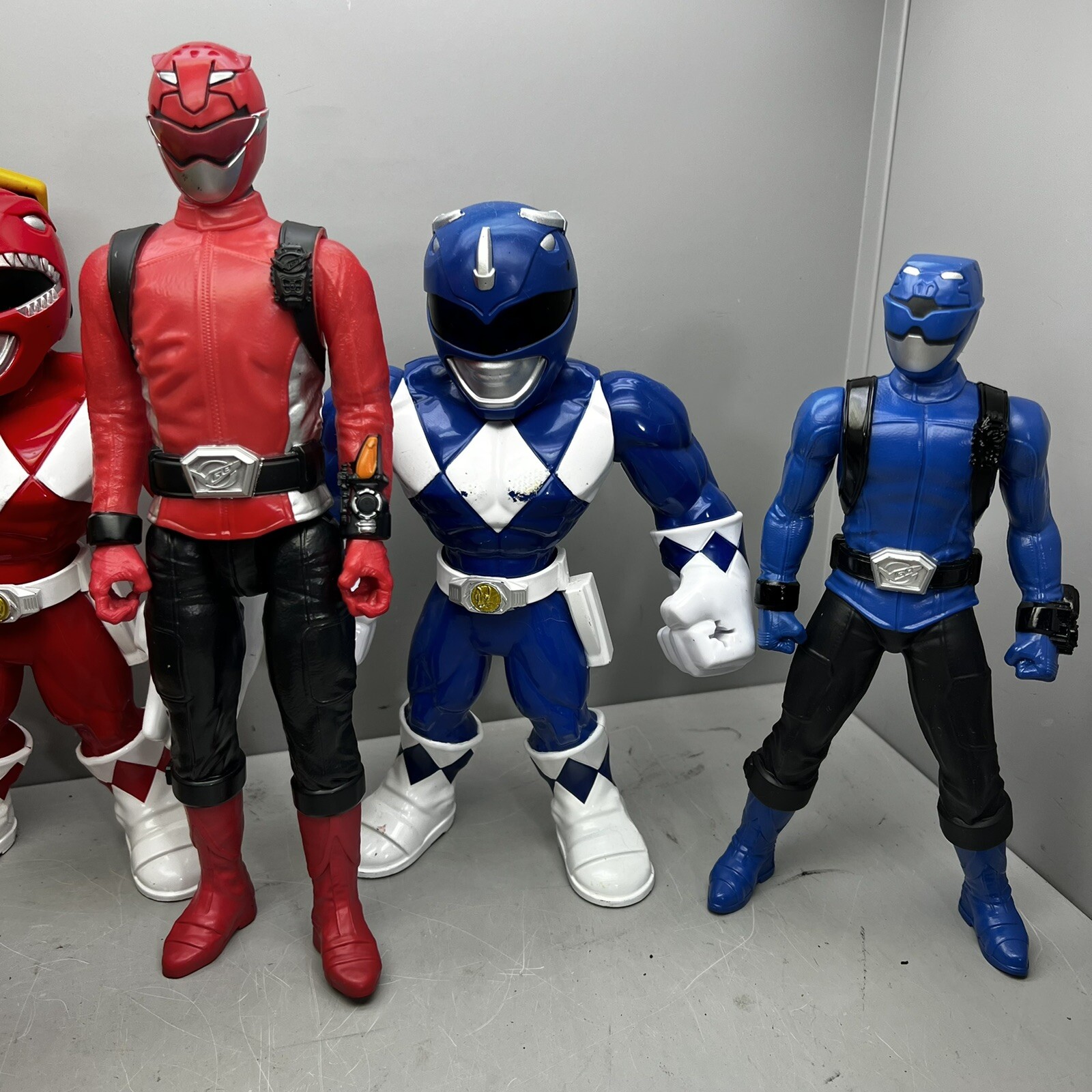 Mighty Morphin Power Rangers Figures Construction Sets FULL SET NEW ...