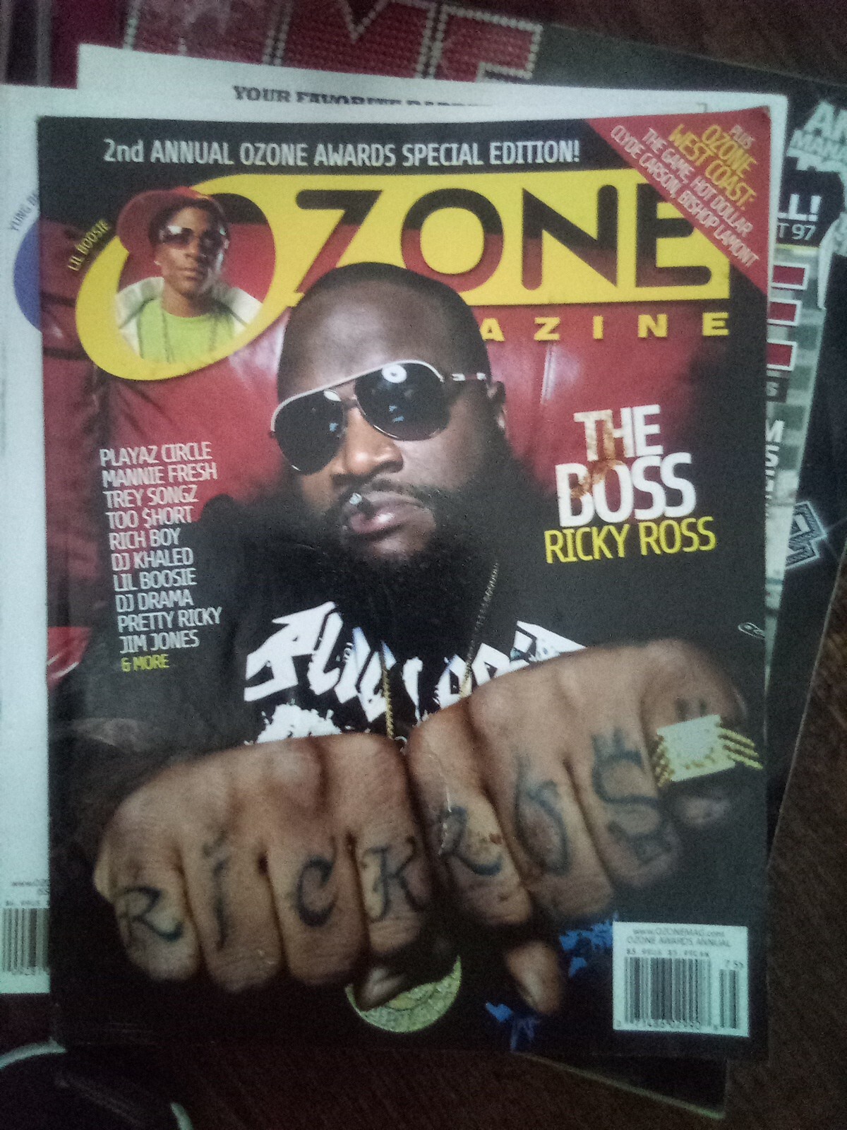 Ozone Magazine 2007 Awards Rick Ross Lil Boosie 2 Chainz Hip Hop Rap ...