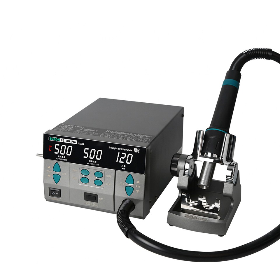 Hot Air Gun Station BGA Rework Station for SUGON Cellphone CPU 8610DX ...