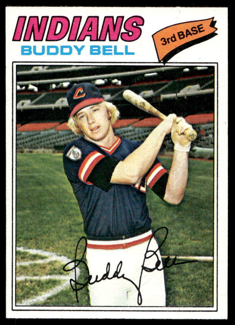 Buddy Bell 1977 Topps 590 Cleveland Indians Baseball Card | eBay