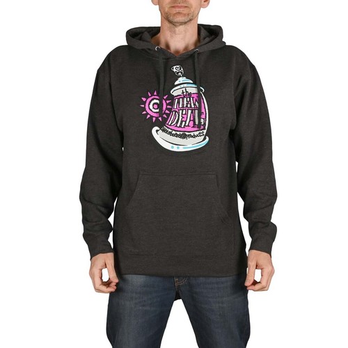 New Deal Spray Can Pullover con Cappuccio - Carbone Erica | eBay