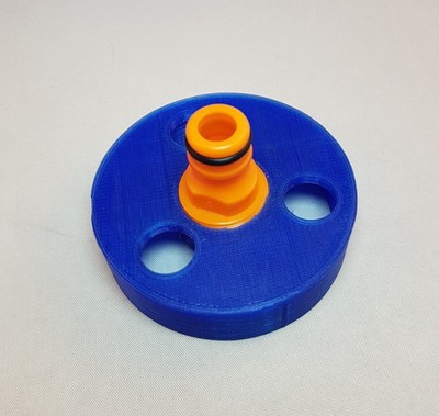 Motorhome Campervan Water Tank Cap Filler With Hose Connector Quick ...