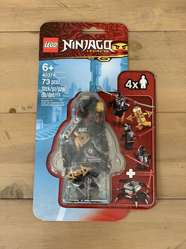 LEGO 40374 • Ninjago Legacy • Golden Zane, Nindroid & Overlord • RARE ...