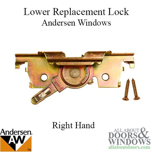 Andersen Window Lock Right Hand Lower Lock For Andersen Casement ...