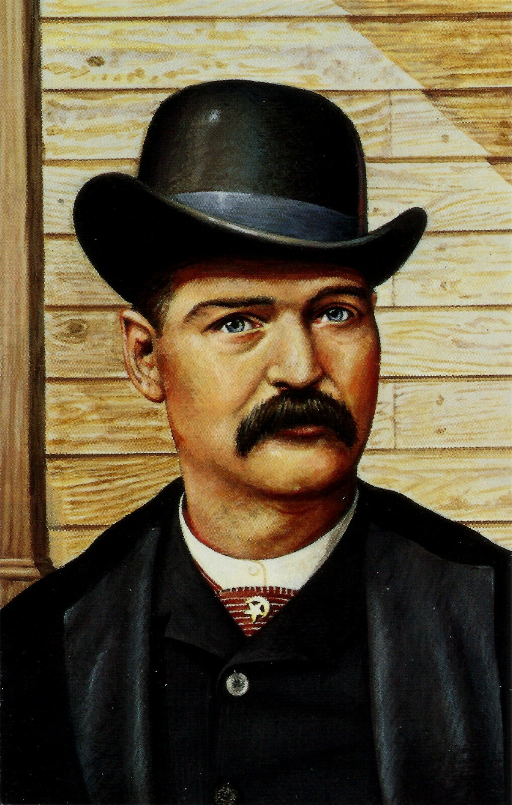 LEGENDS OF THE WEST, BAT MASTERSON, PRE-STAMPED POSTCARD, OFFICIAL USPS ...