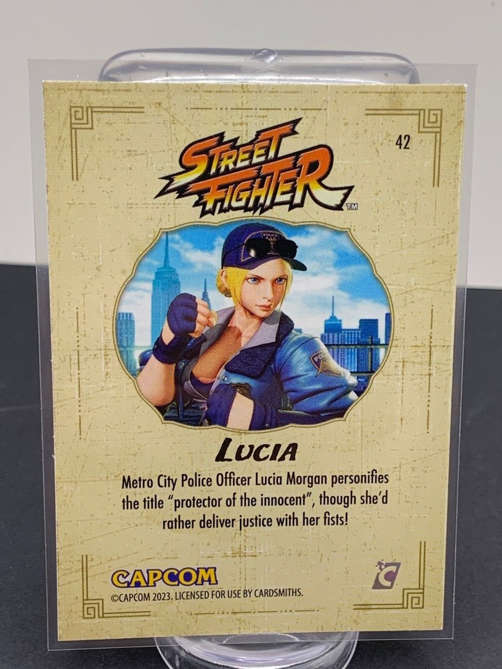 2023 CARDSMITHS STREET FIGHTER SERIES ONE CAPCOM LUCIA BASE CARD #42 | eBay