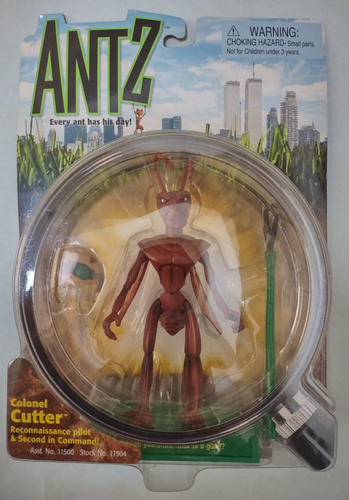 DreamWorks Antz Colonel Cutter Action Figure 1998 Playmates Age 4 ...