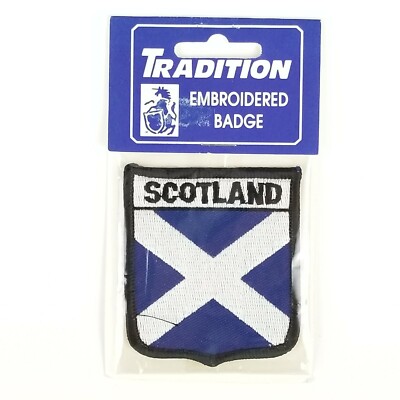 Scotland Flag Embroidered Badge Patch | eBay