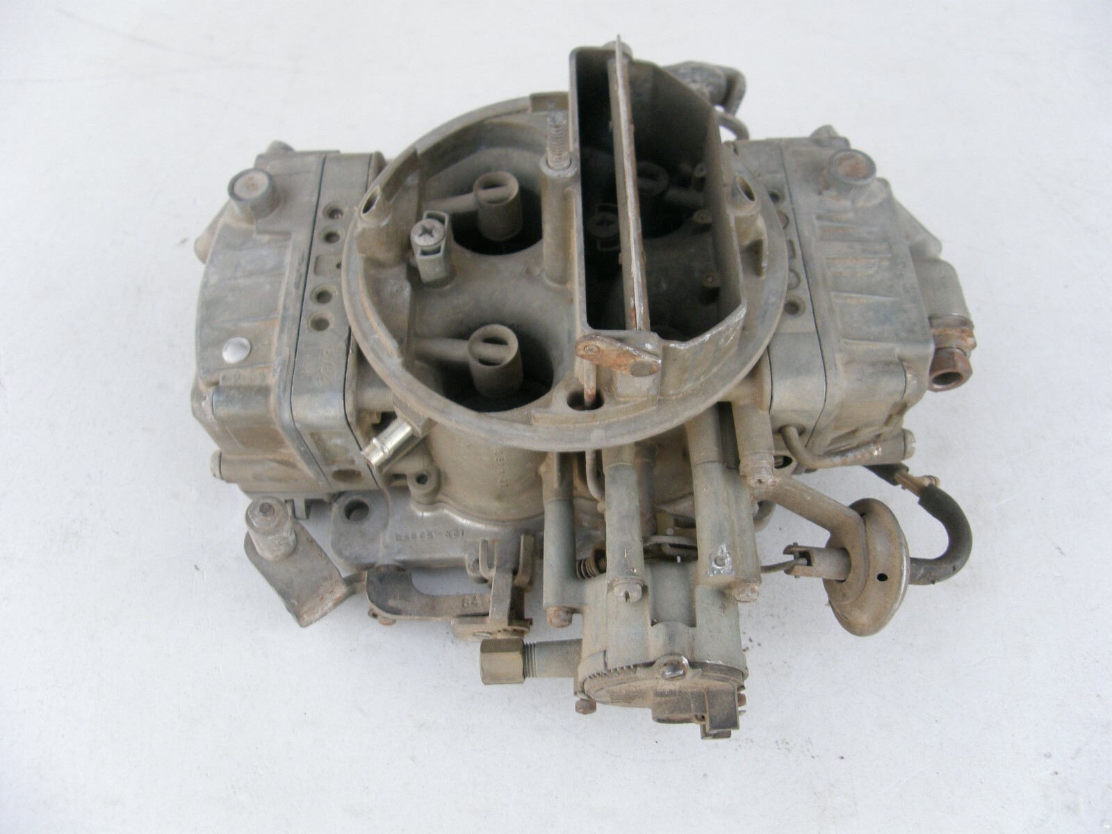 Oldsmobile 350 400 455 Holley Double Pumper Spread Bore Carburetor 6512 ...