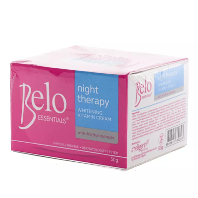 Belo Essentials Night Therapy Whitening Vitamin Cream 50g | eBay