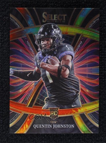 2023 Select Draft Picks Phenomenon Tie-Dye Prizm /25 Quentin Johnston ...