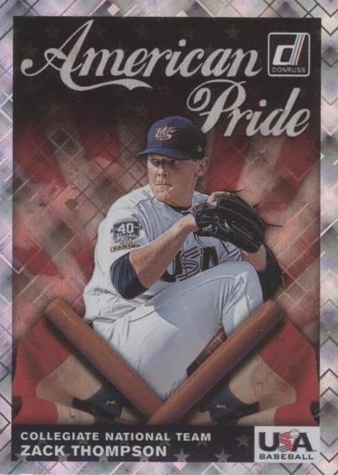2019 Panini Donruss - American Pride Zack Thompson #AP25 Diamond (RC ...