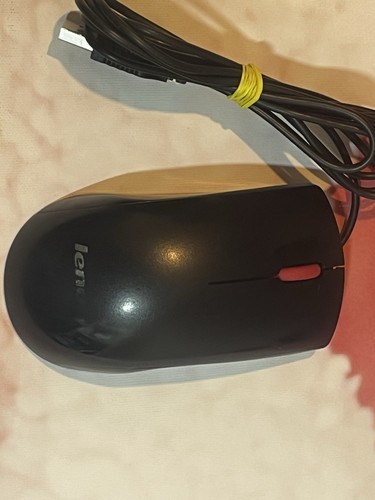 Lenovo USB Mouse M-U0025-O USB Wired 2-Button Black Scroll Wheel ...