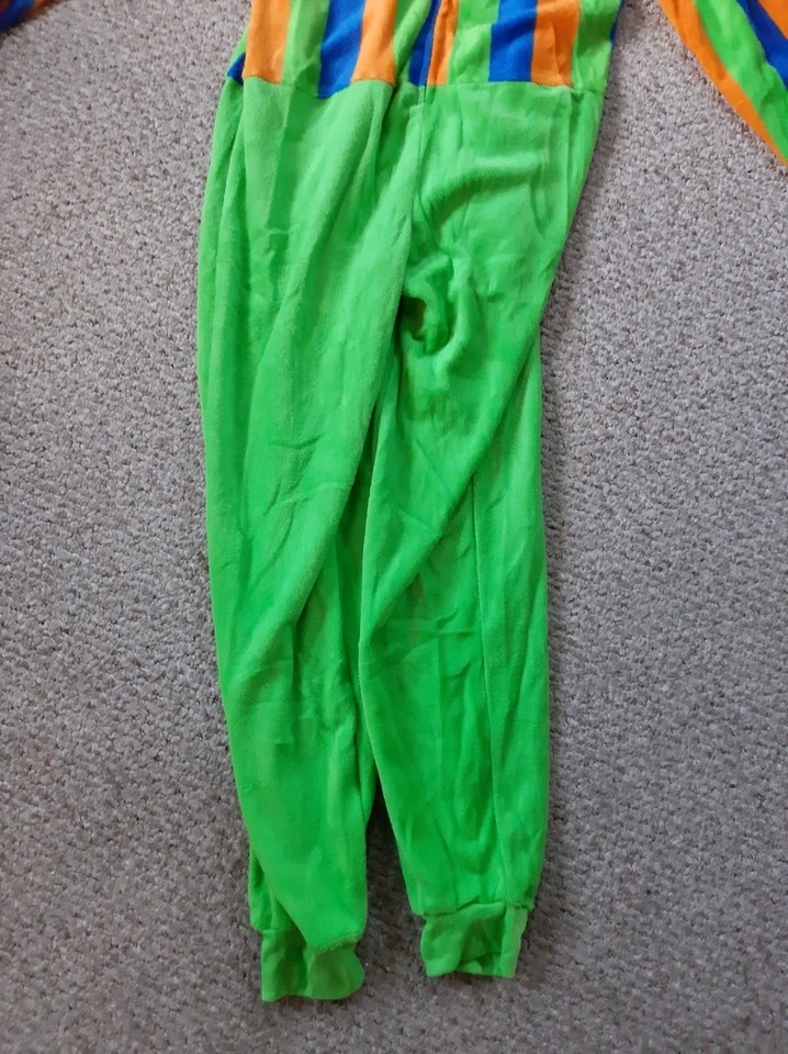 Sesame Street Bert Halloween Costume Adult Unisex Union Suit Sleepwear ...