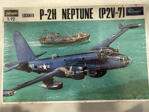 Hasegawa 1:72 Lockheed P-2H Neptune P2V-7 Model JS-082 Navy - FACTORY ...