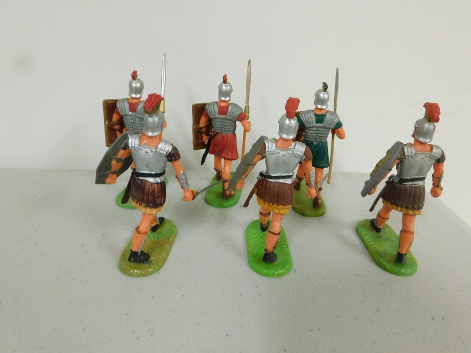 Hausser Elastolin 70mm Roman advancing group x6 Lot 1 | eBay