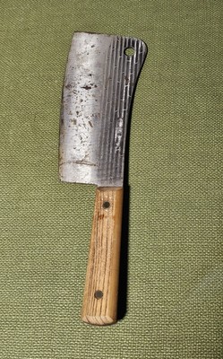 Vintage Forgecraft Hi Carbon Cleaver Knife | eBay