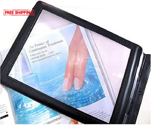 Eye Candy Full-Page Magnifier Seen. On. TV Magnifies Up To 3X | eBay