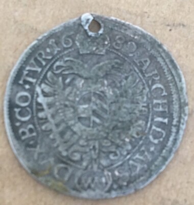 1682 Hungary Leopold I Silver Coin VI Kreuzer Pressburg 3.00 Gram | eBay