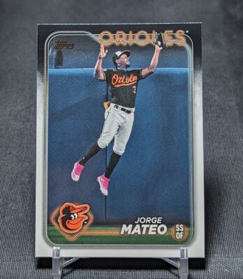 Jorge Mateo 2024 Topps Series 1 Flagship Baseball Card #42 Baltimore ...