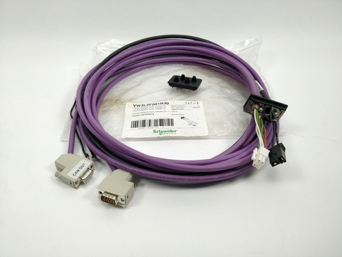 Schneider Electric VW3L2F001R30 LXM ACC-Cable Set, Power, CANopen, 3m ...