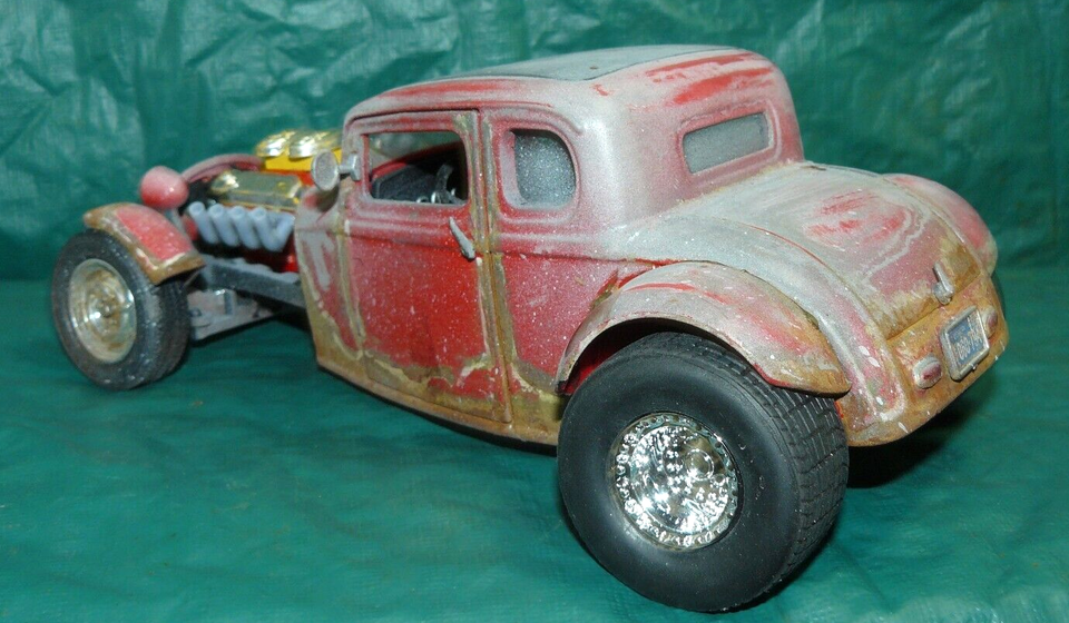 ( DS ) 1932 Ford 5 window coupe , rat rod , gasser , altered , drag car ...