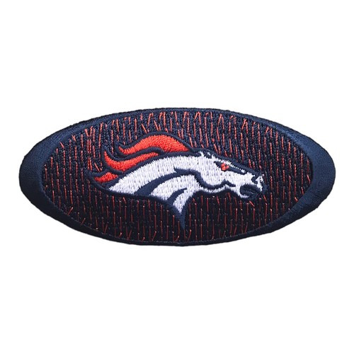 DENVER BRONCOS NFL FOOTBALL VINTAGE 3.5" OVAL TEAM LOGO PATCH | eBay