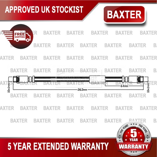 Fits Dispatch Expert Scudo 1.6 D HDi 2.0 Baxter Rear Inner Brake Hose ...