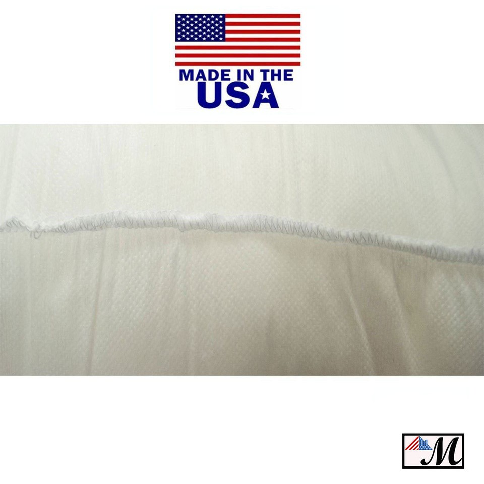 Mybecca New Premium Hypoallergenic Pillow Insert Sham Square Forms ALL ...