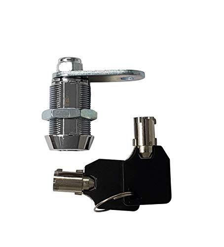 1” Tubular Cam Lock Keyed Alike Removable Key Cabinet Locks RV ...