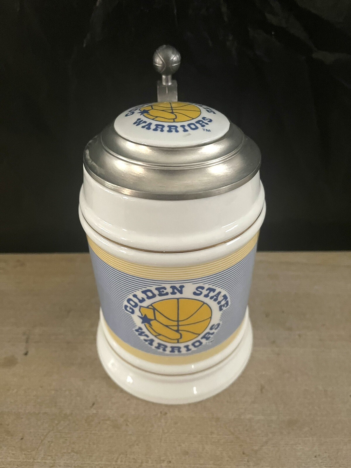 VINTAGE RARE NBA GOLDEN STATE WARRIORS COLLECTORS MUG STEIN CUP | eBay